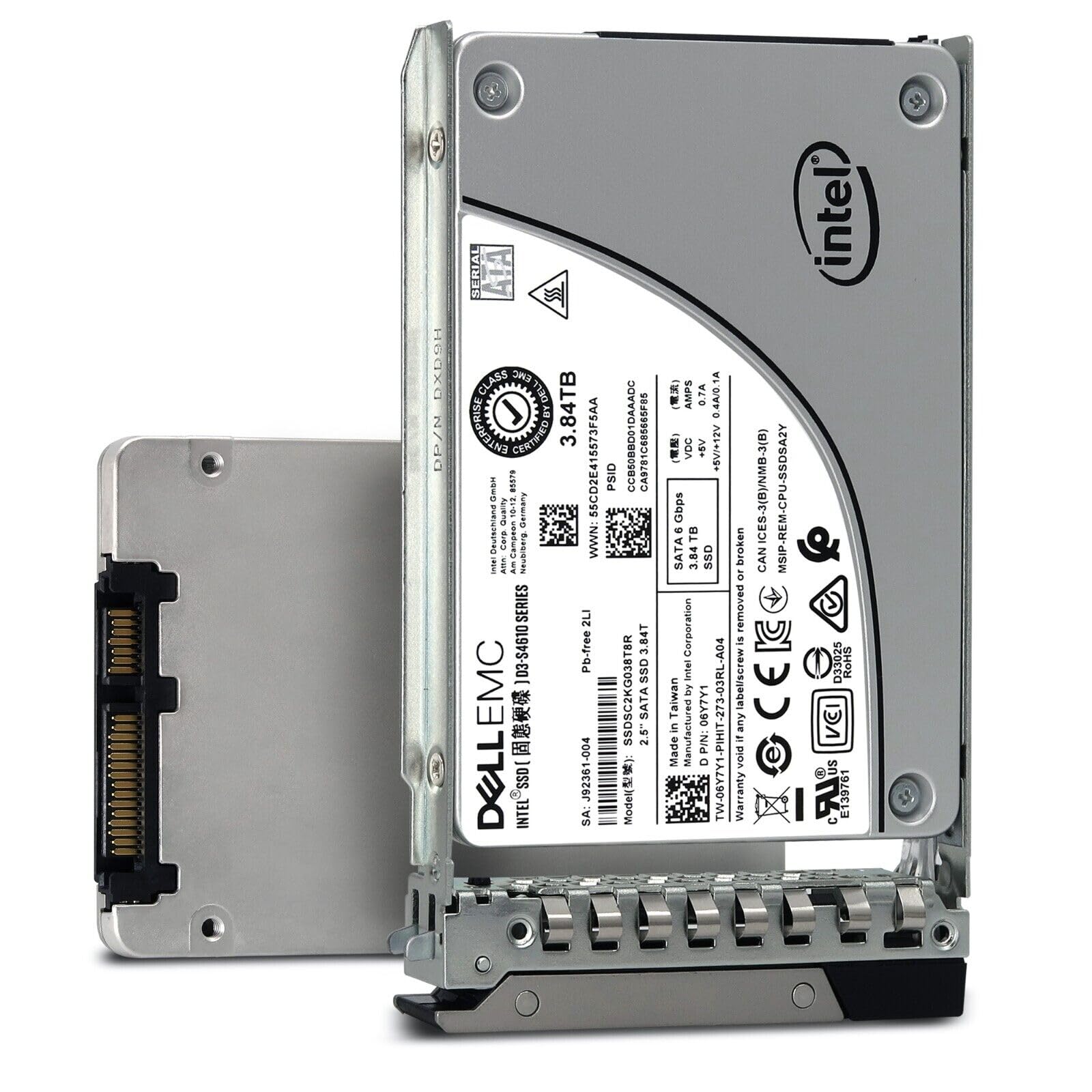 Dell 3.84TB SSD SATA Read Intensive 6Gbps 512e 2.5in Hot-Plug – Tech In ...